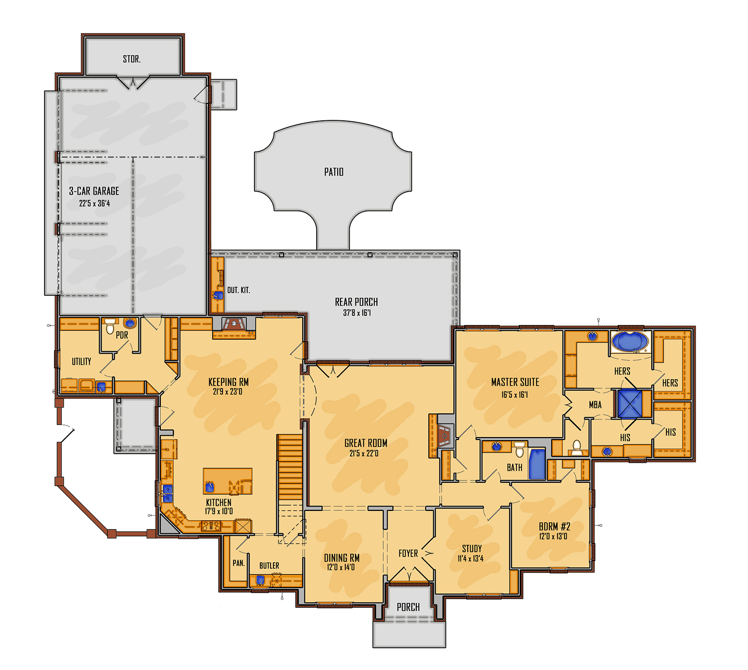 3RD-157-15 | Third Floor Plans